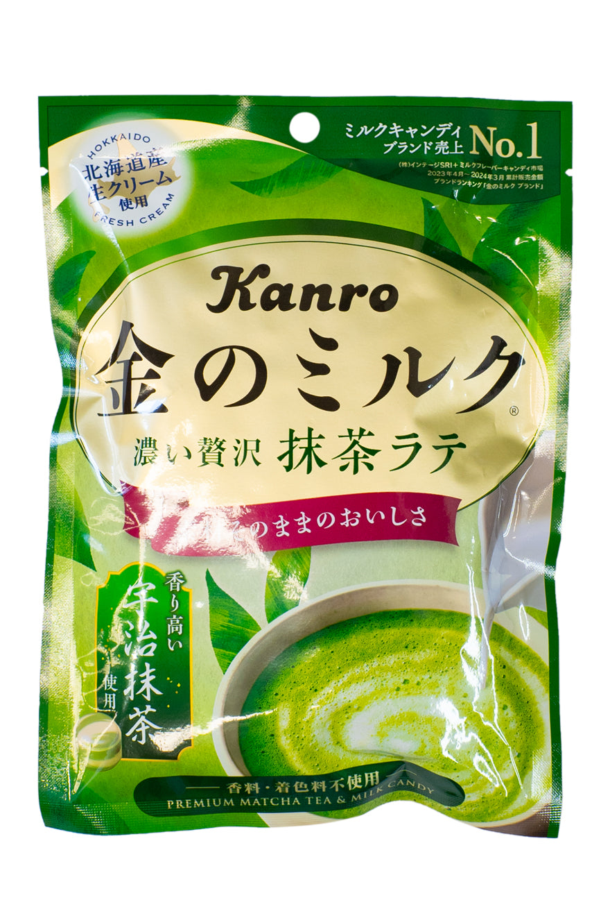 KANRO Kin no Milk Candy Matcha Latte 61g-Ichiba Junction – ichibajunction