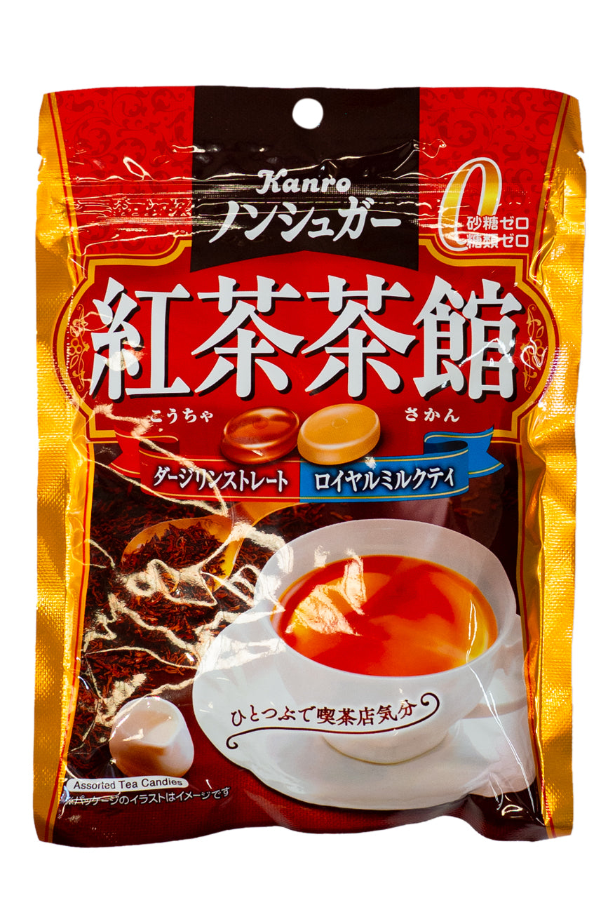 KANRO Non-Sugar Black Tea Sakan 72g-Ichiba Junction – ichibajunction