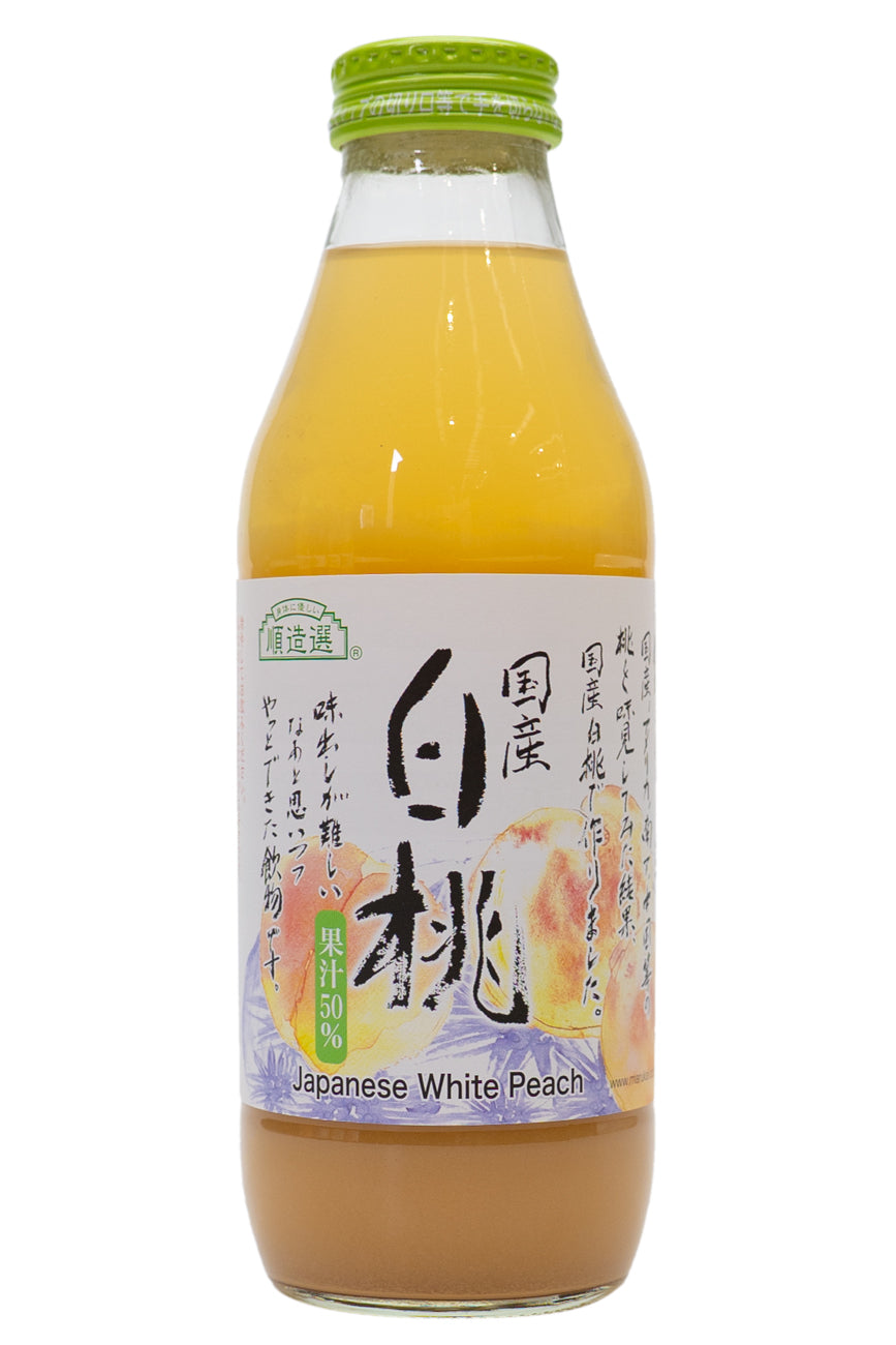 MARUKAI Junzo-Sen Japanese Hakuto White Peach Juice 500ml-Ichiba Junction – ichibajunction
