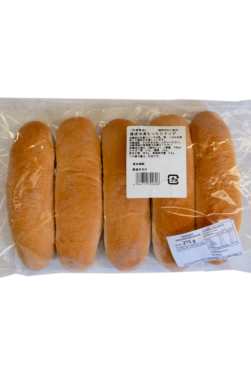 SUNFRESSE Frozen Mocchiri Hot Dog Bread 275g (55g x 5pc)-Ichiba Junction – ichibajunction