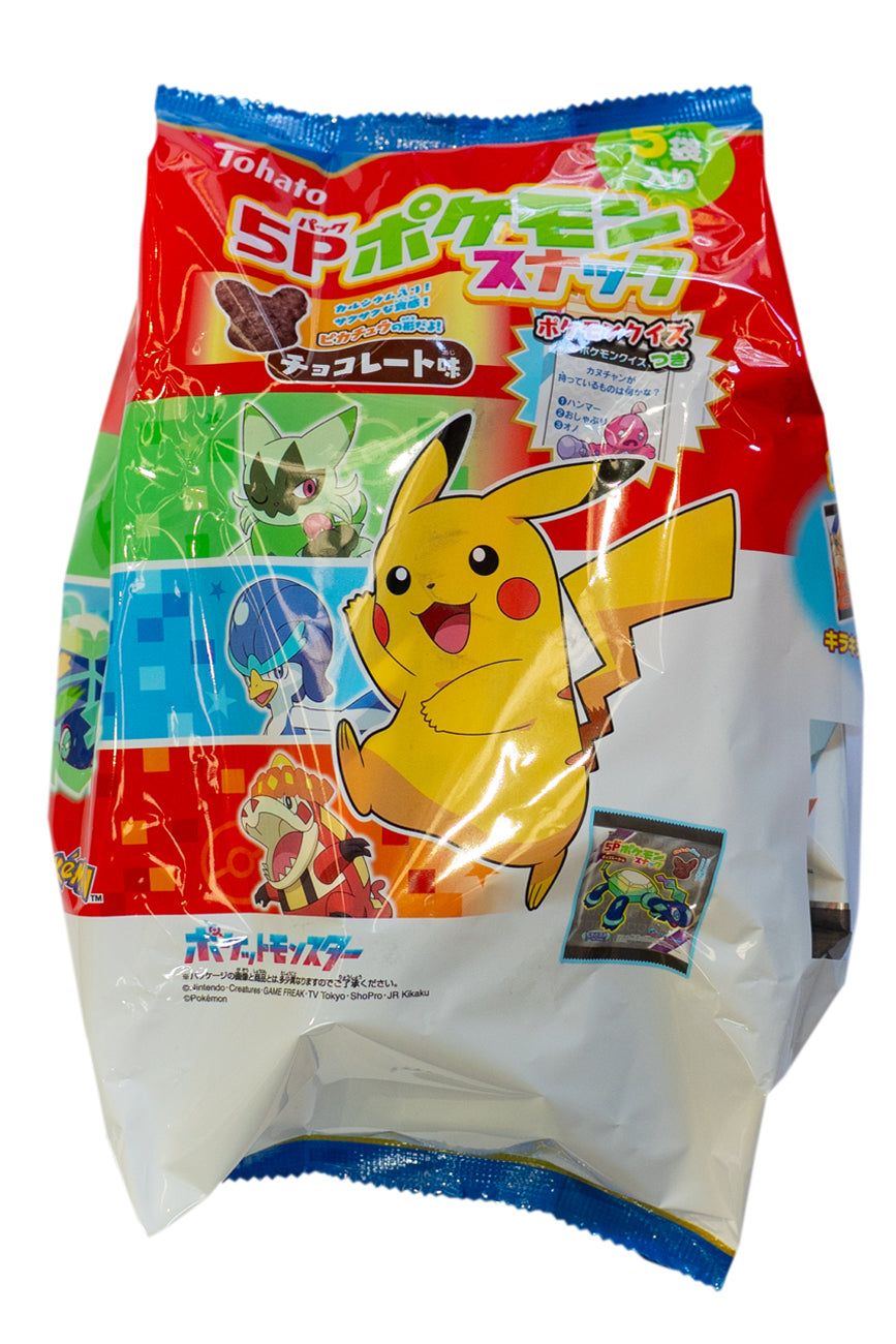 TOHATO 5p Pokemon Snack Chocolate 80g-Ichiba Junction – ichibajunction