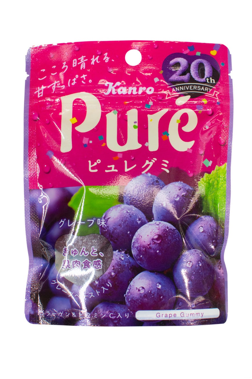 Kanro PURE GUMMI Grape 56g - Ichiba Junction – ichibajunction