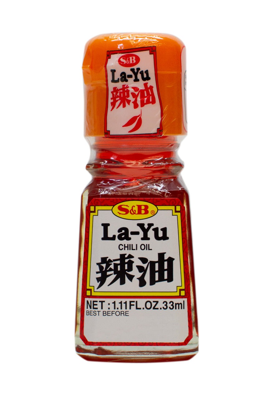 S&B La-Yu Chilli Oil 33ml - Ichiba Junction – ichibajunction