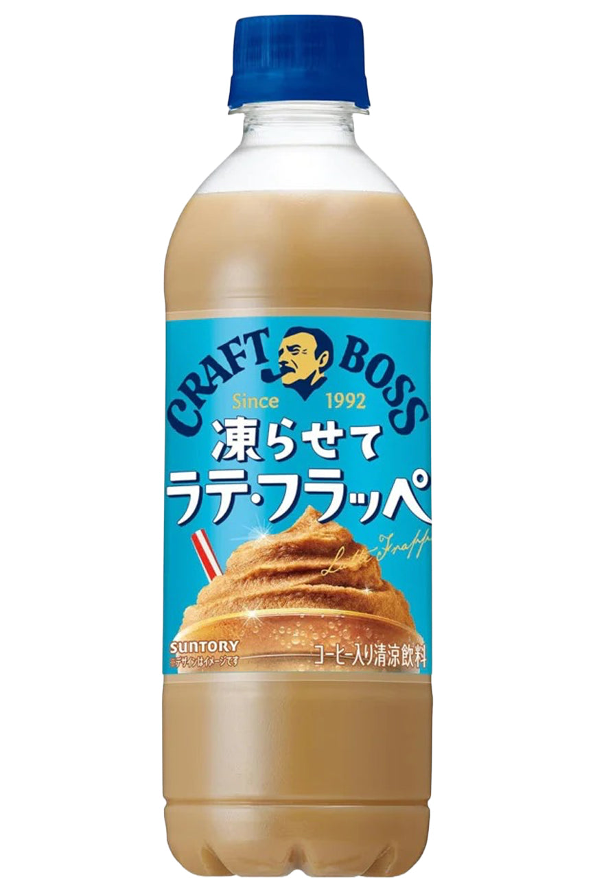 SUNTORY Craft Boss Koorasete Latte Frappe 440ml-Ichiba Junction ...