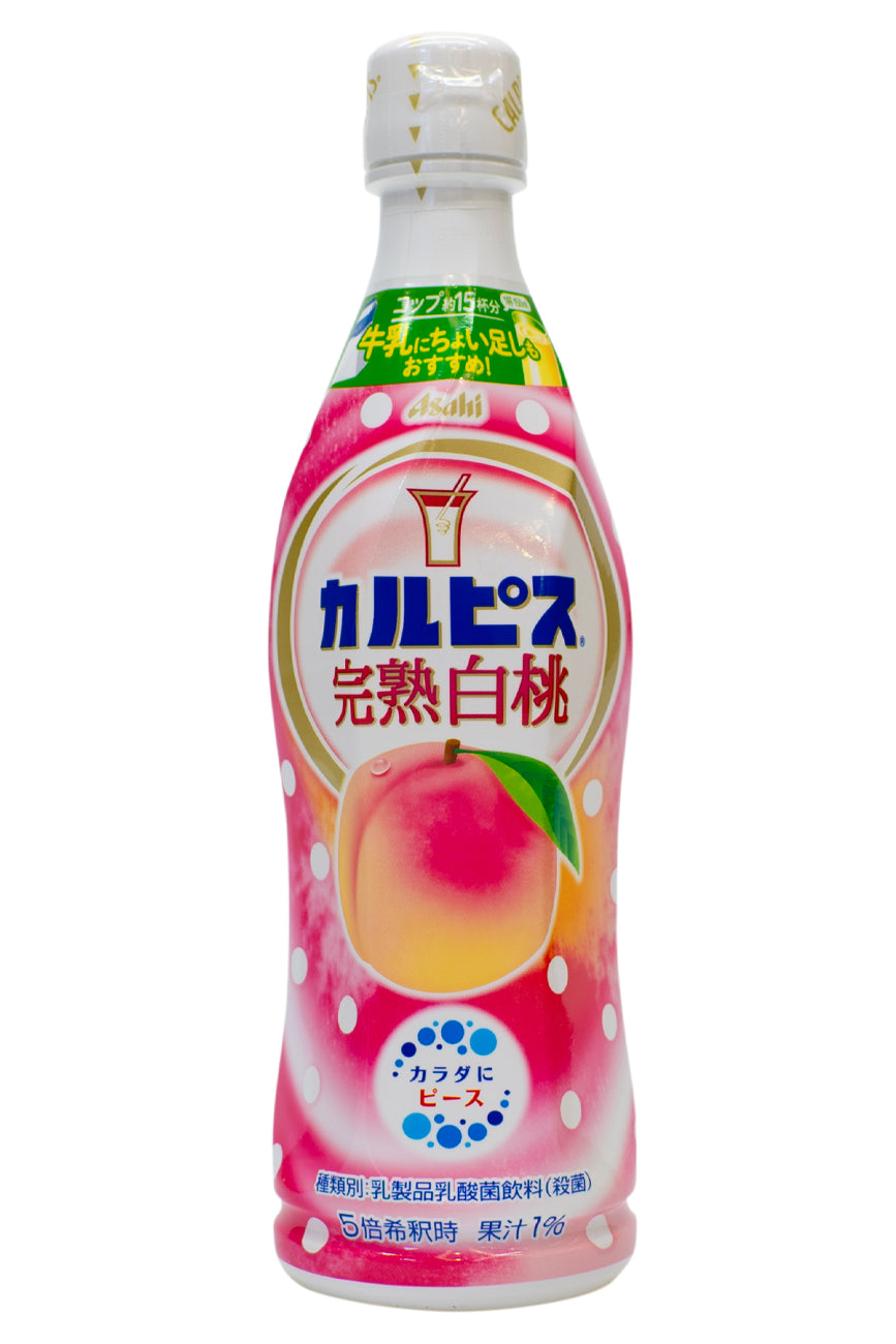 ASAHI Calpis Kanjuku Hakuto Peach 470ml-Ichiba Junction – ichibajunction