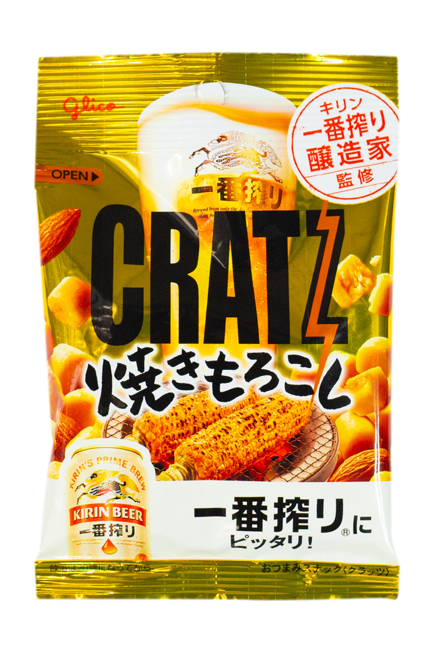 GLICO CRATZ Yakimorokoshi Corn Snack 42g-Ichiba Junction – ichibajunction