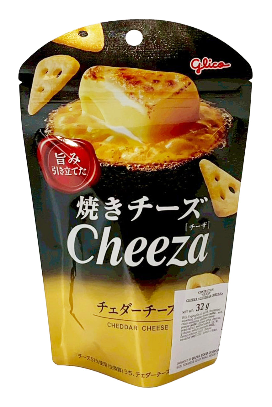 GLICO CHEEZA Cheddar Cheese 32g-Ichiba Junction – ichibajunction