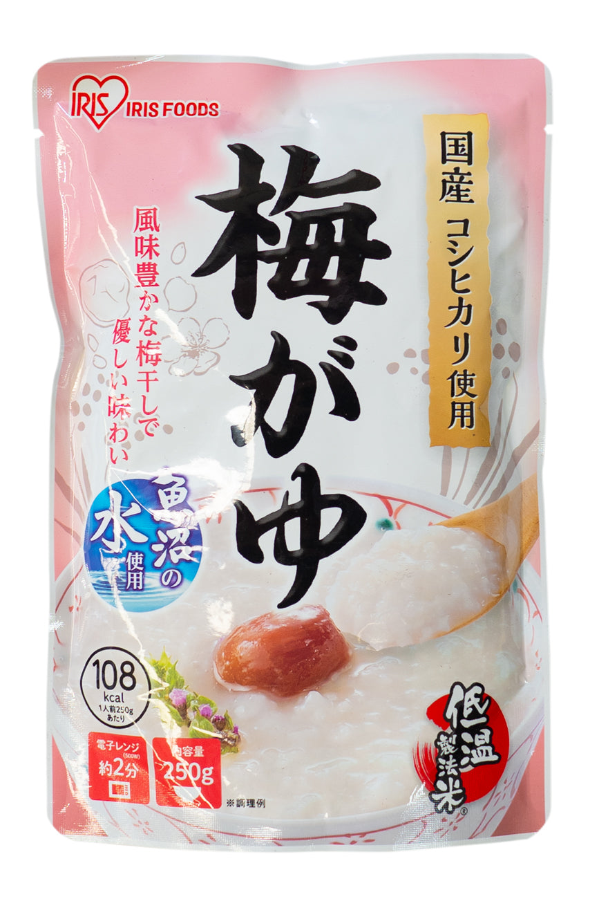IRIS Umegayu Plum Rice Porridge 250g-Ichiba Junction – ichibajunction