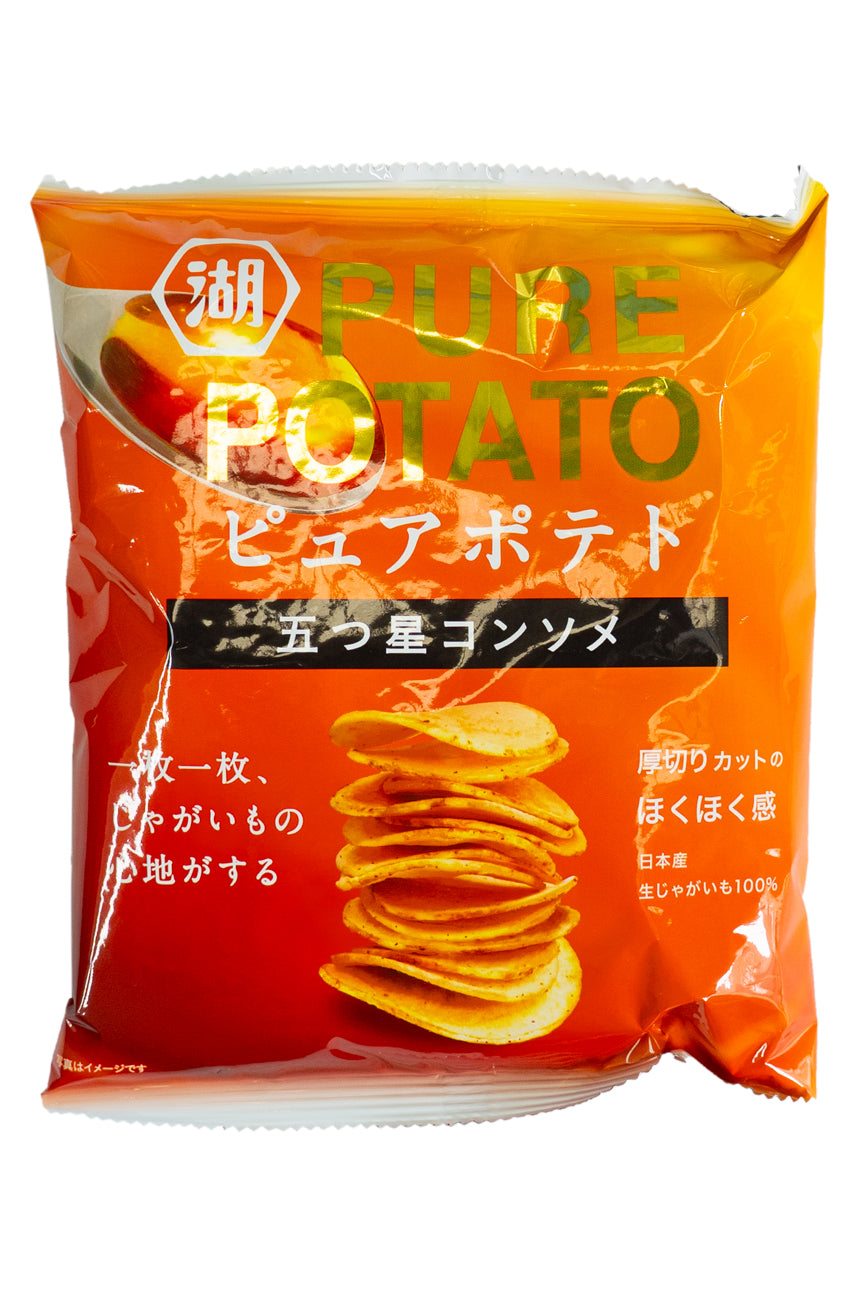 KOIKEYA Pure Potato Itsutsuboshi Five Star Consomme 52g-Ichiba Junction ...