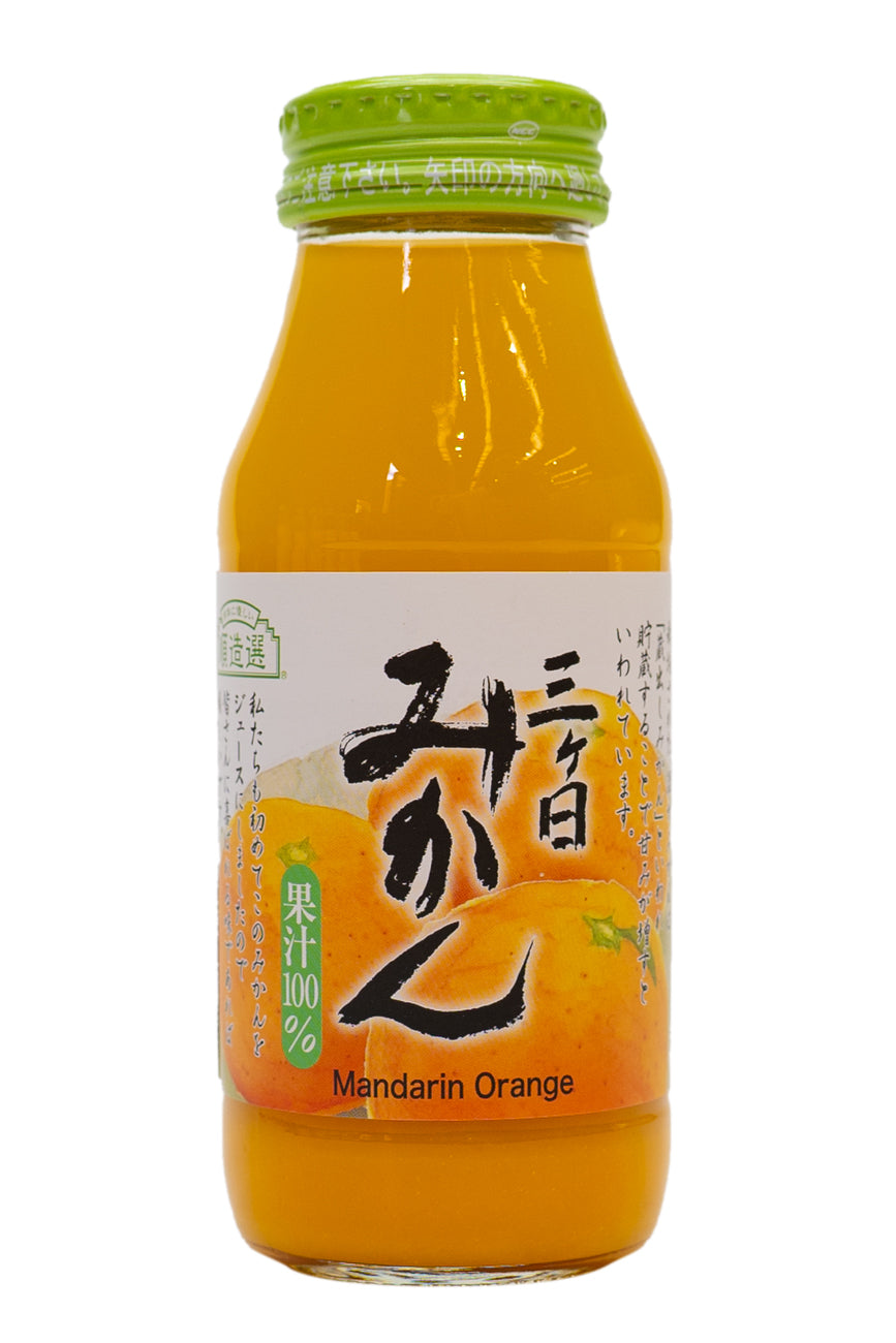 MARUKAI Junzo Selection Mikkabi Mikan Mandarine Juice 180ml-Ichiba ...