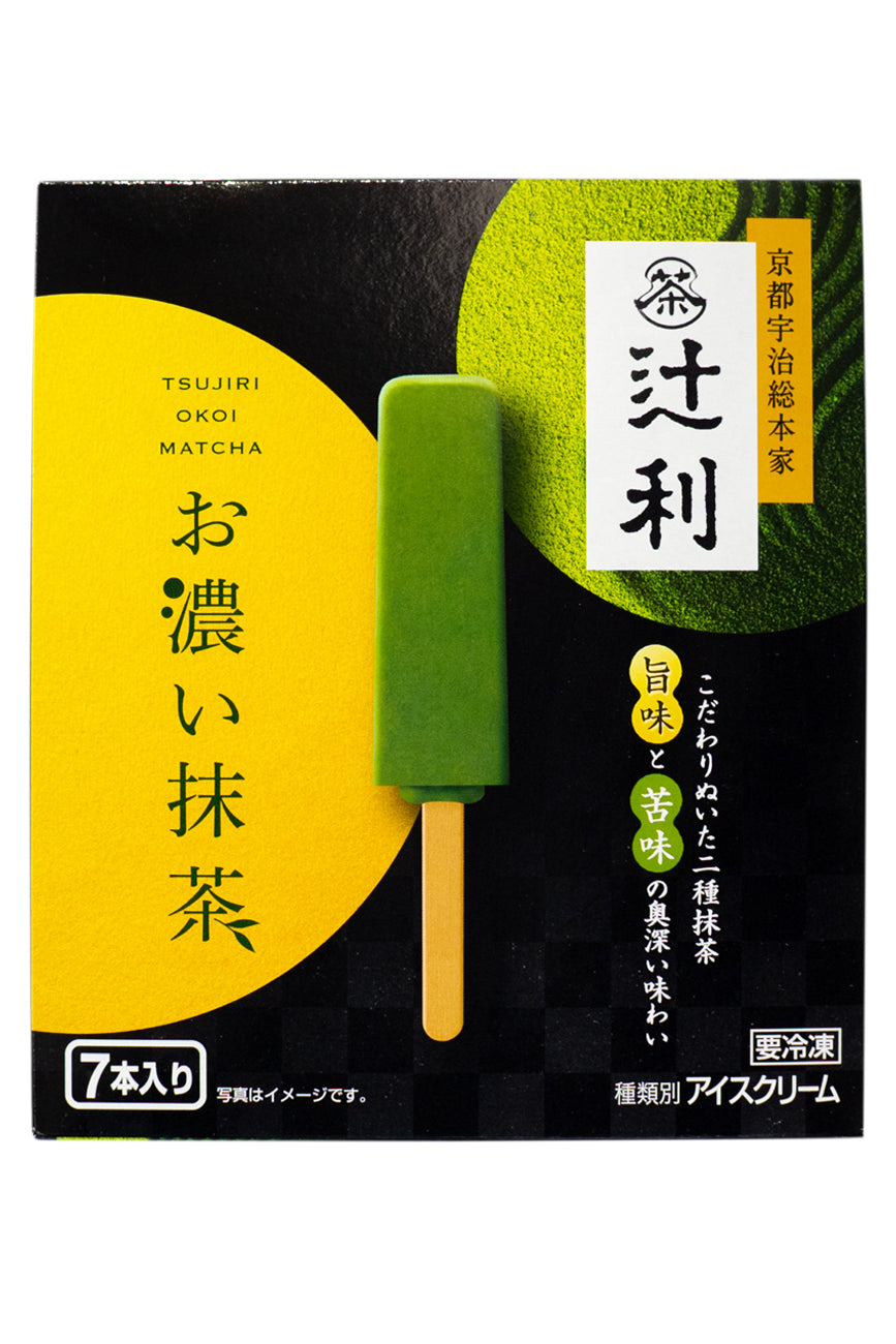MEIJI Tsujiri Okoi Matcha Stick Multi 45ml x 7pcs-Ichiba Junction ...