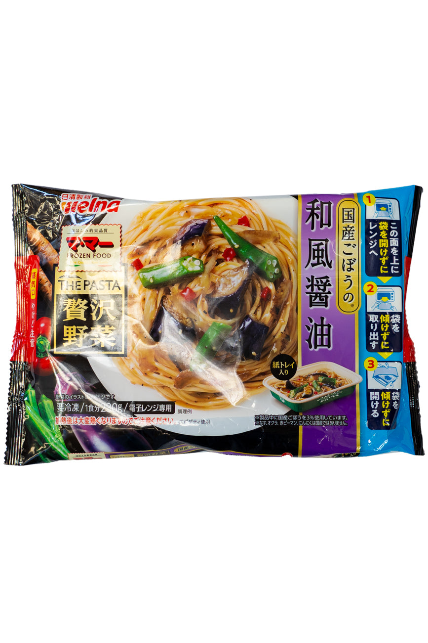 NISSIN WELNA The Pasta Zeitaku Gobo no Wafu Shoyu 230g-Ichiba Junction ...