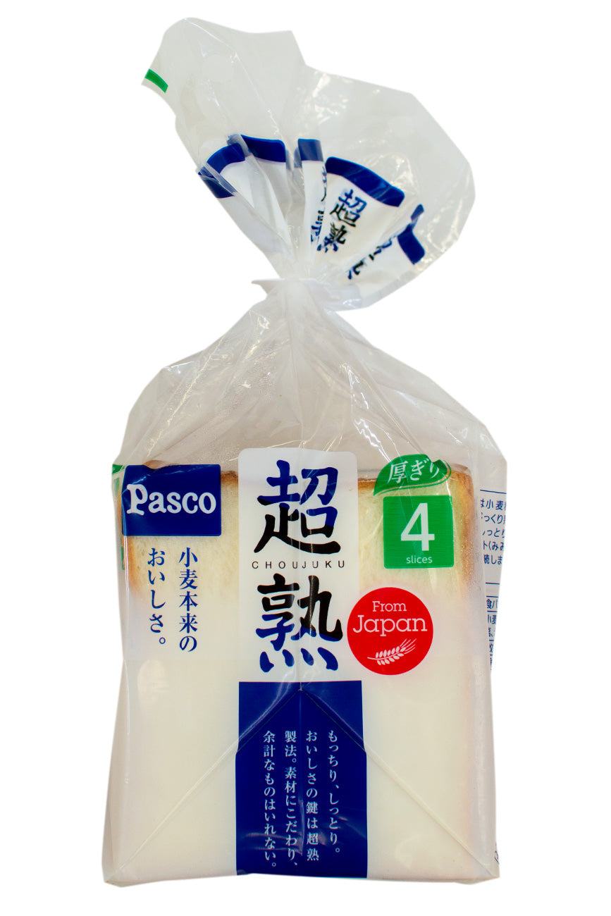 PASCO Choujuku Shoku PAN 4 sliced Bread 379g-Ichiba Junction ...