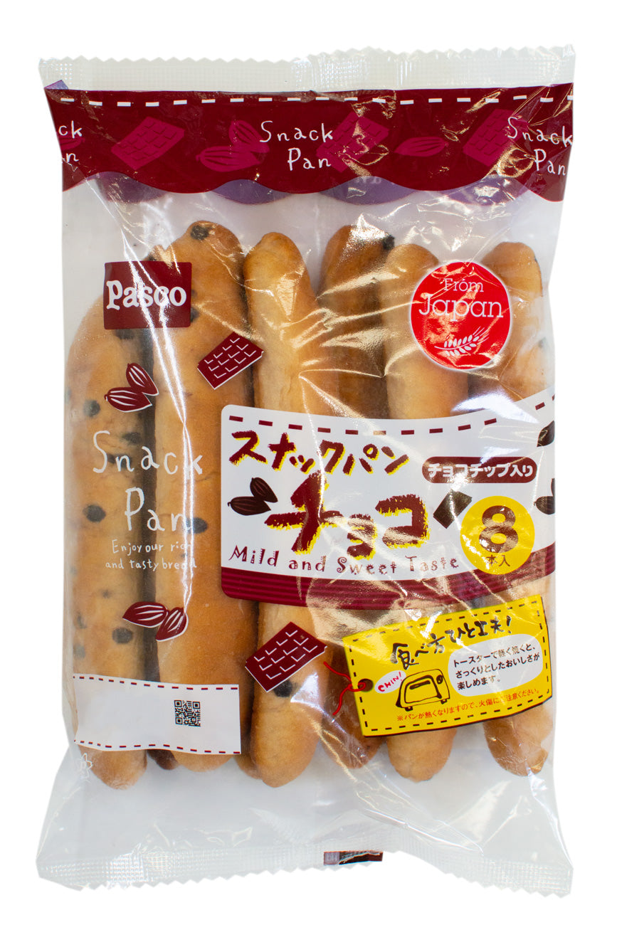 PASCO Snack Pan Stick Bread CHOCO 8pcs 213g-Ichiba Junction ...