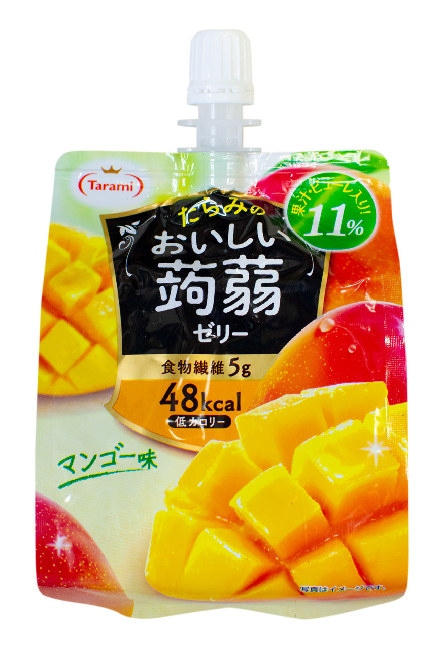 Tarami Oishii Konnyaku Jelly MANGO 150g-Ichiba Junction – ichibajunction