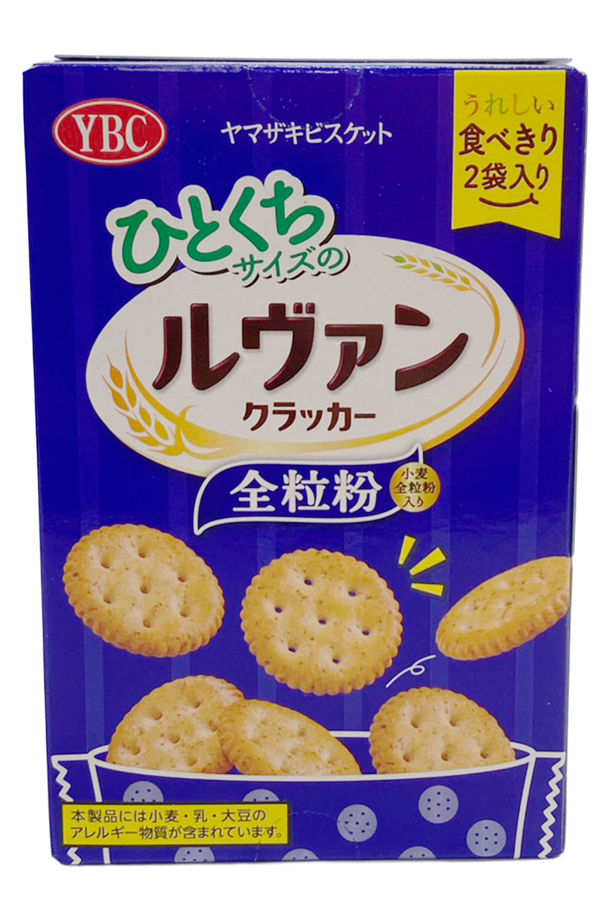 YAMAZAKI Hitokuchi Levain Cracker Zenryufun 82g (2pcX41g)-Ichiba ...