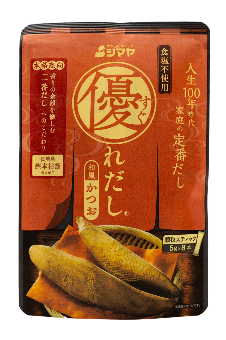 Shimaya Sugure DASHI Japanese Style KATSUO 40g (5gX8pc)-Ichiba Junction ...