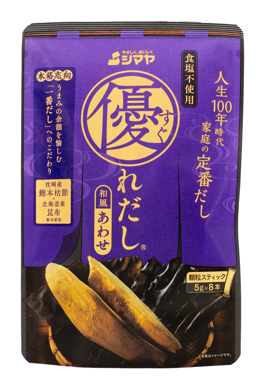 Shimaya Sugure DASHI Japanese Style Awase 40g (5gX8pc)-Ichiba Junction ...