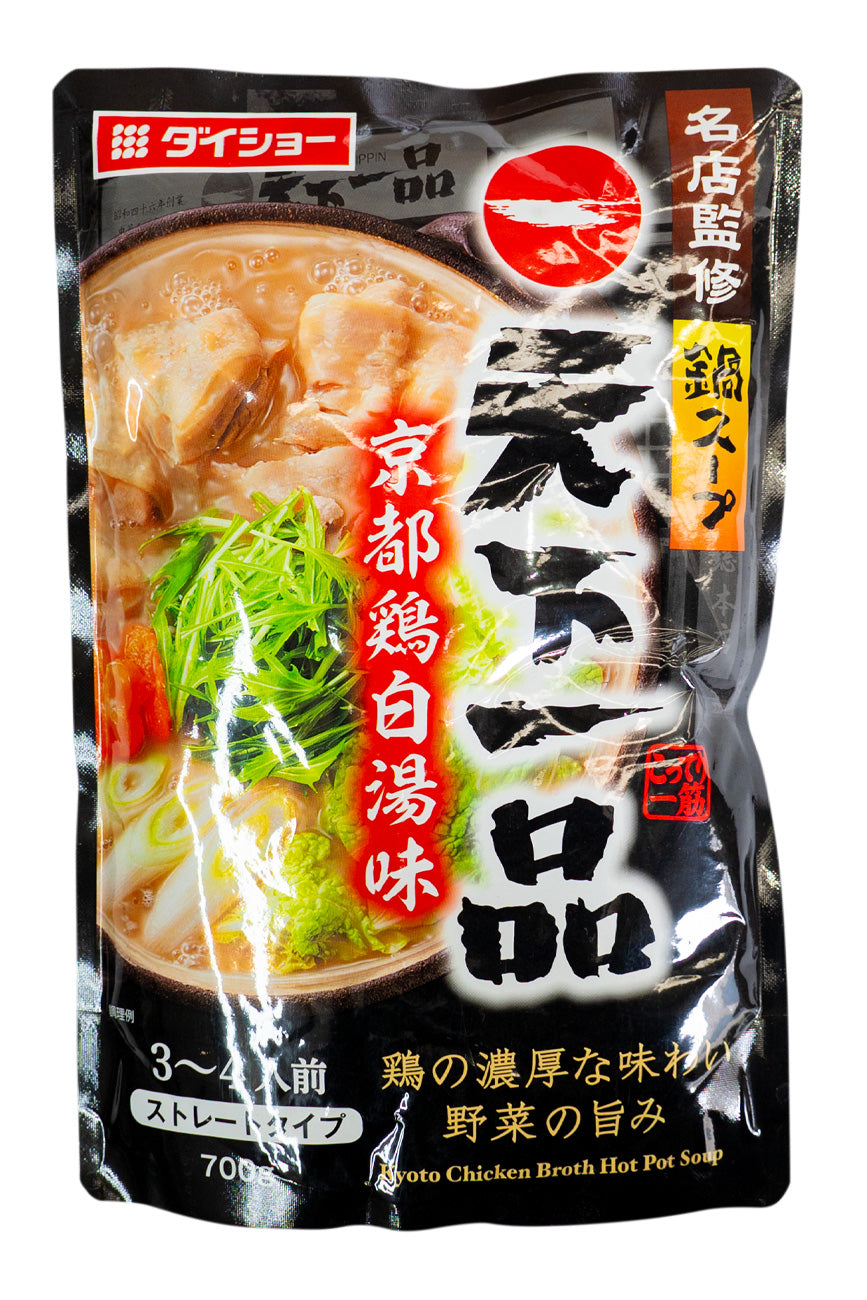 Daisho Meiten Kanshu Nabe Soup TenkaIppin Kyoto Chicken Paitan 700g ...
