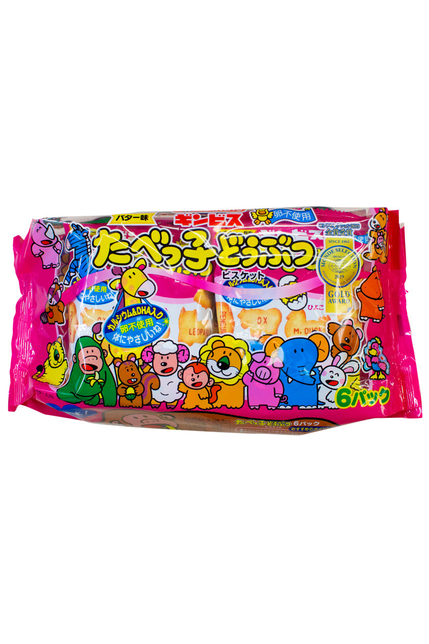 Ginbisu Tabekko Animal Butter Aji 25g x 6pk-Ichiba Junction ...