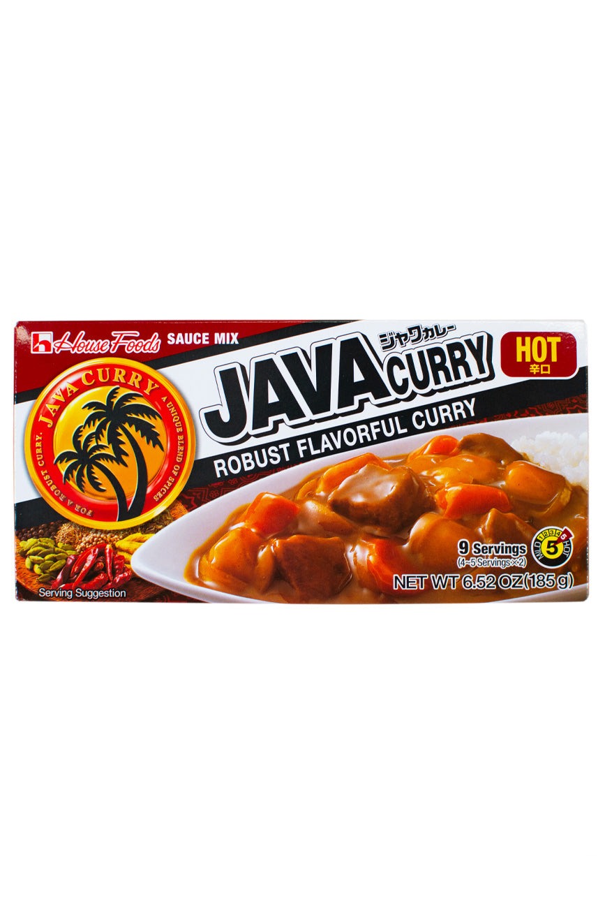 House Java Curry Karakuchi (Hot Curry) 185g - Ichiba Junction ...