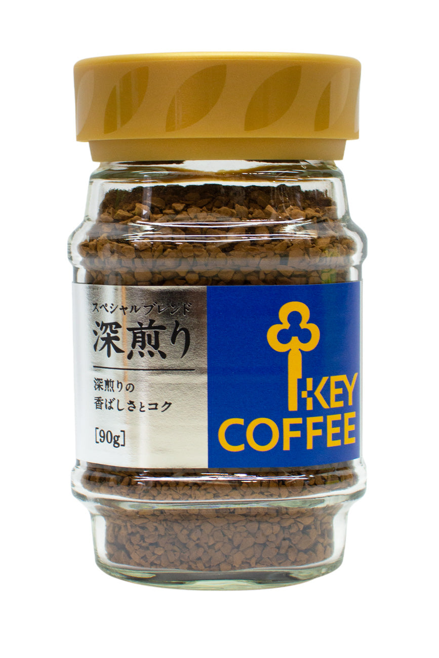 KEY Coffee Instant Coffee Special Blend dark roast (Glass)90g ...