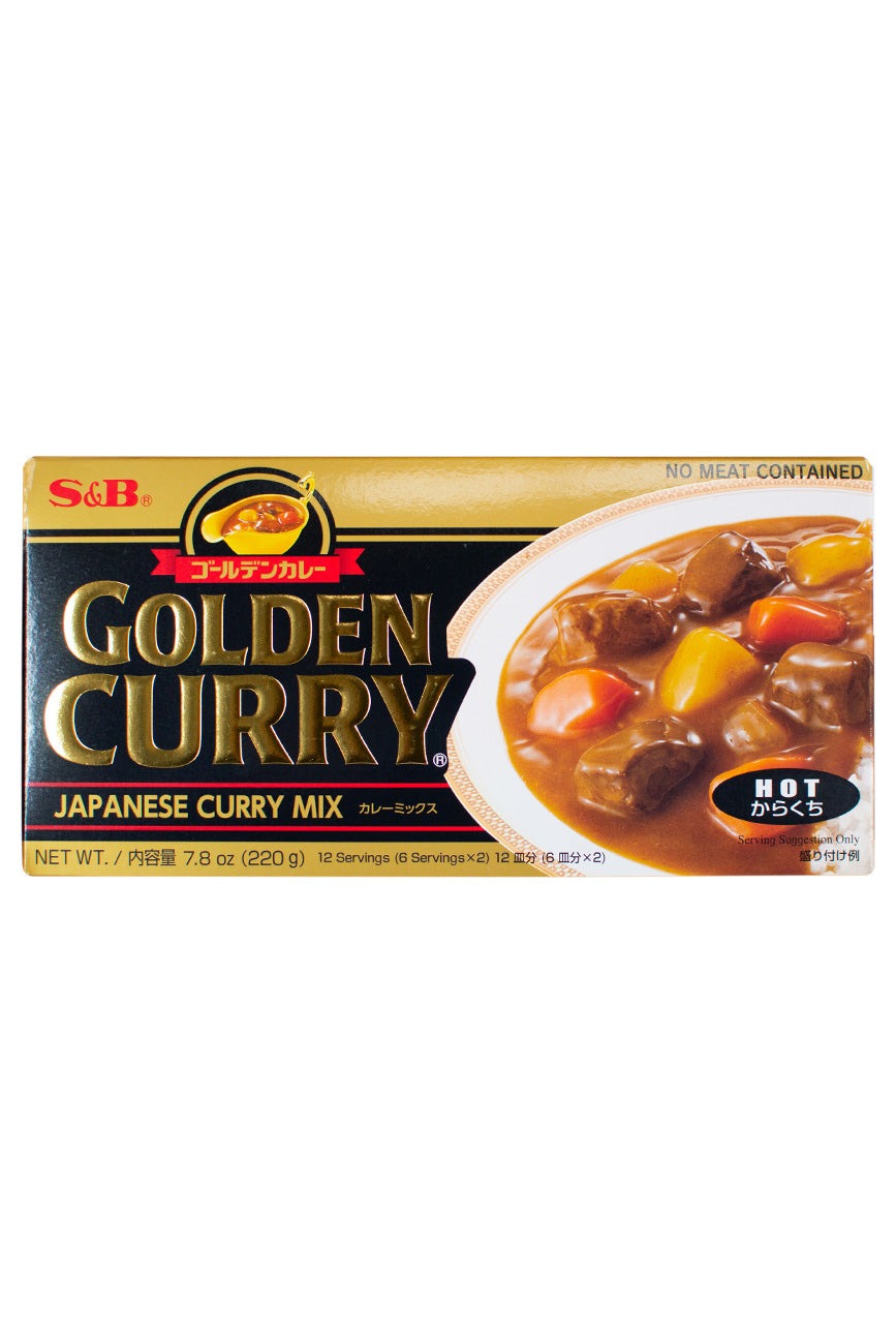 S&B Golden Curry Karakuchi (Hot Curry) 220g - Ichiba Junction – ichibajunction