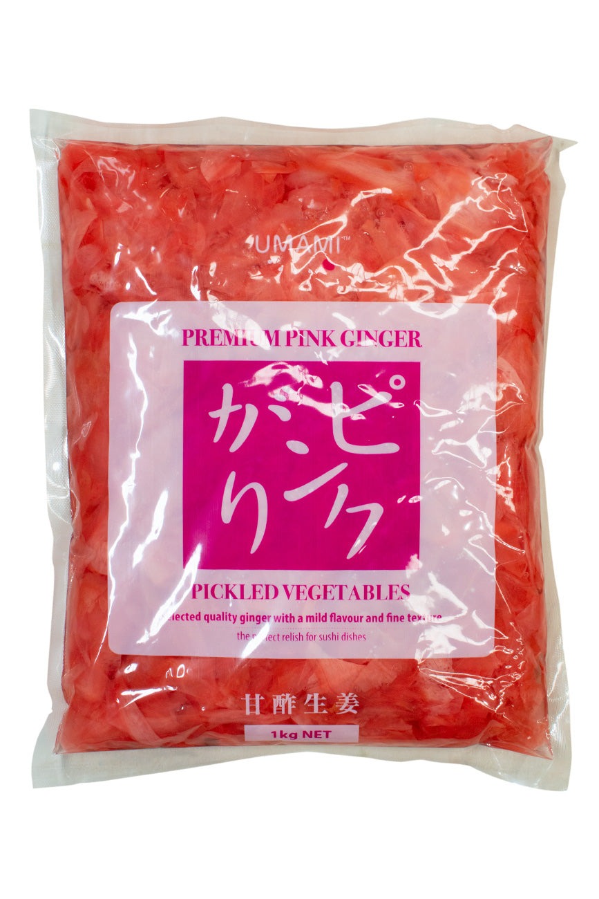 Pink Pickled Ginger Wholesale Pickled Sushi Ginger 10g Mini Bag