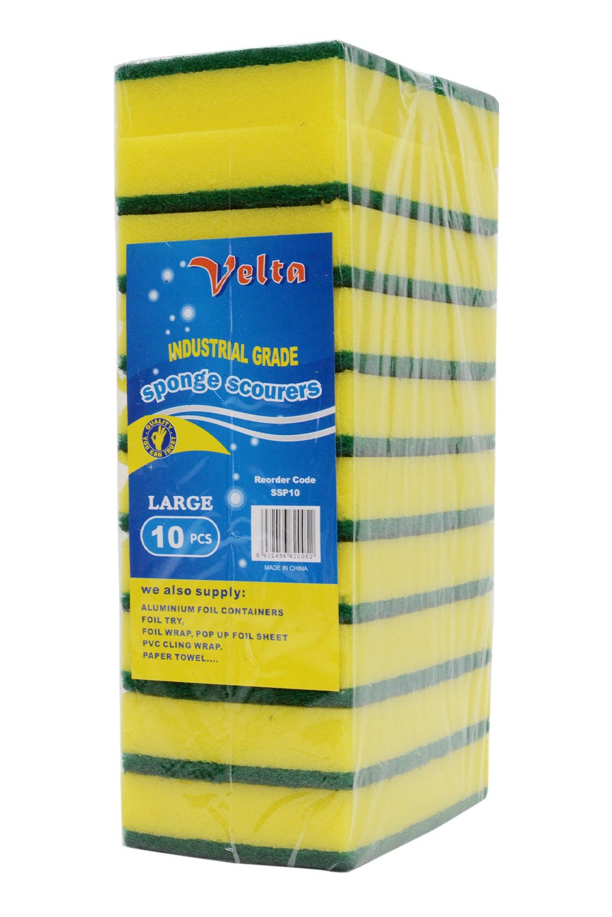 Sponge Scourer 10pcs - Ichiba Junction – ichibajunction