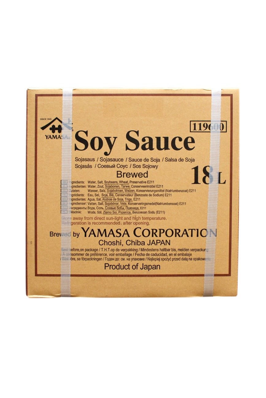 Yamasa Soy Sauce 18L (Cask Eco-Cube) - Ichiba Junction – ichibajunction